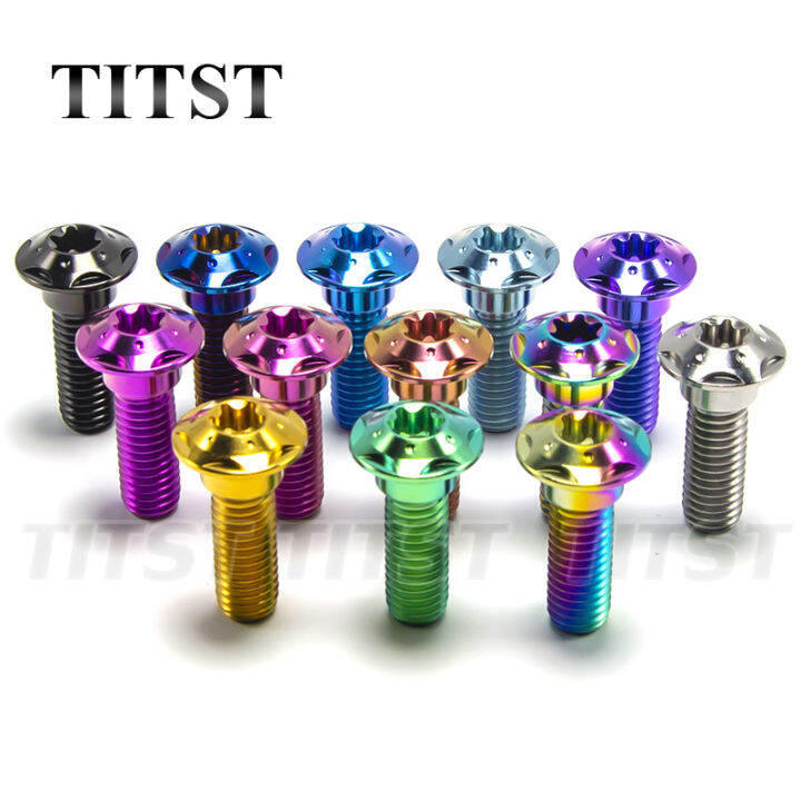 TITST GR5 Brake Disc Titanium Bolts Nuts M8*25/30mm | Lazada PH