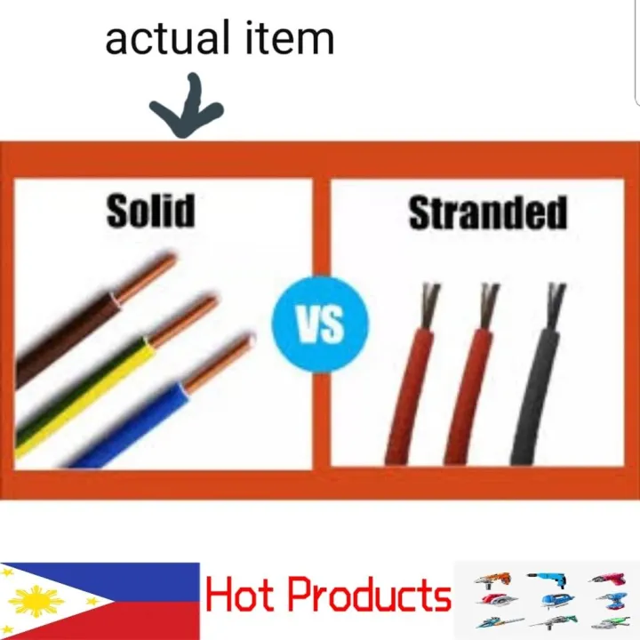 HOT THHN Solid wire BOX-150mts -14 -12 -10 Phelps dodge-Philflex-Durex ...