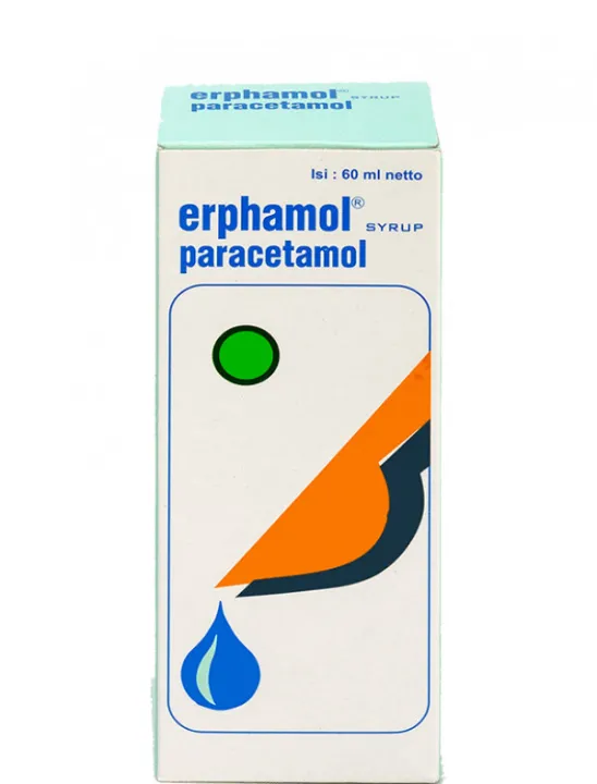 ERPHAMOL ERPAMOL ERFHAMOL DROP 15 ML DAN SIRUP 60 ML OBAT DEMAM PANAS ...