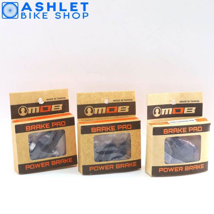 Brake Pads MOB for Road Bike/MTB/Carbon RIM Caliper Brakes Taiwan(1pr ...