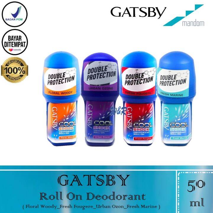Gatsby Roll On Deodorant 50ml | Lazada Indonesia