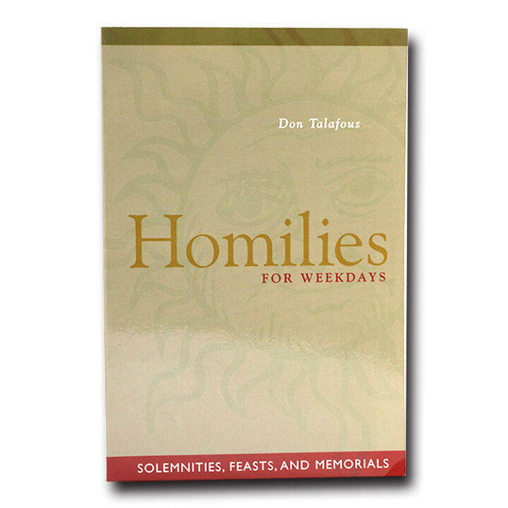 Homilies For Weekdays (Solemnities, Feasts, and Memorials) | Lazada PH