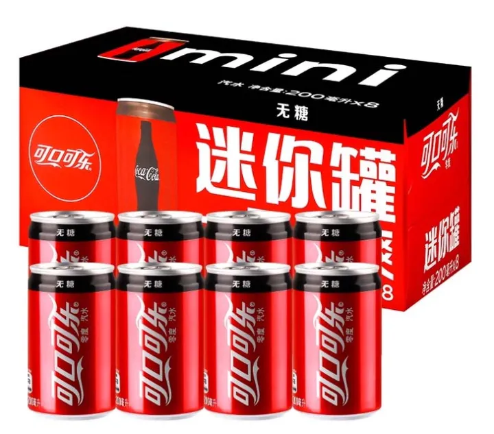 Coca-cola Mini Zero (8 x 200ml) | Lazada PH