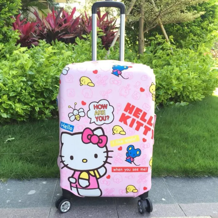 The climber Jack COD hello kitty twin melody Cartoon luggage cover ...