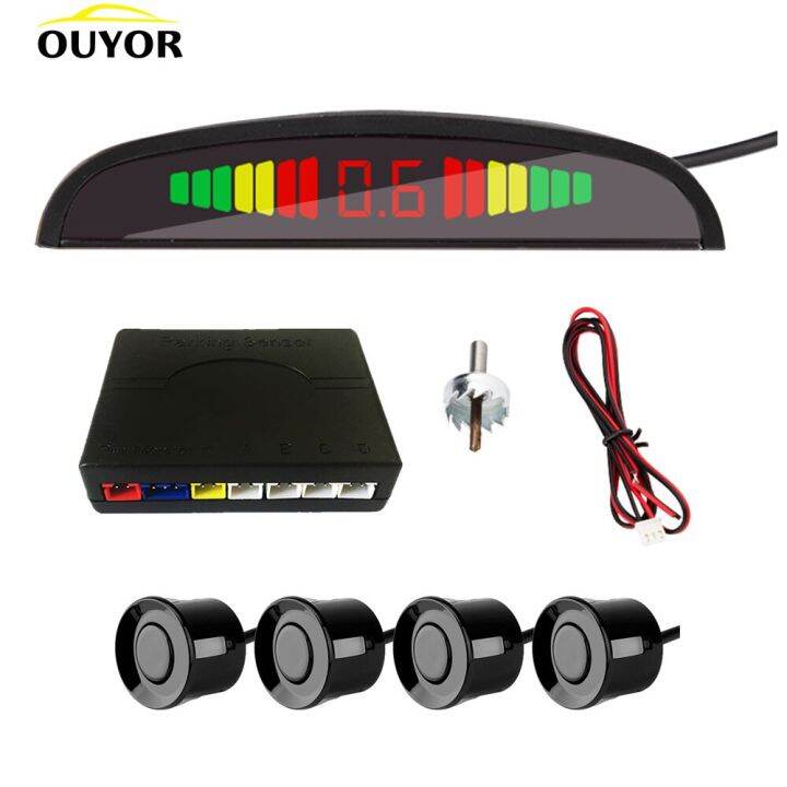 Smart Parktronic For Cars LED Display Detector Backlight Reverse Auto ...