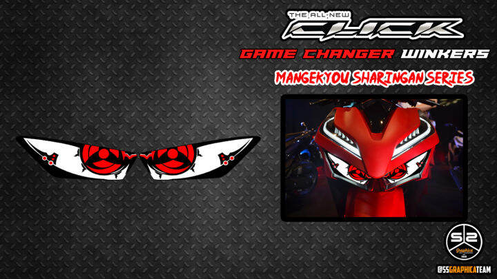Honda Click v2/Game Changer - Winkers - Mangekyou Sharingan Series ...