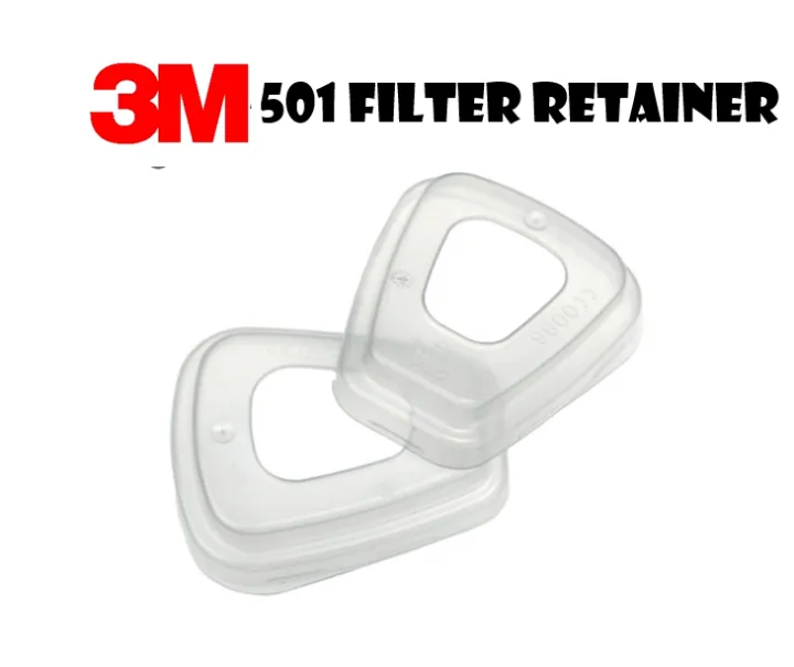 3M 501 Filter Retainer ( To be used with 6200 / 6502QL Respirator and ...