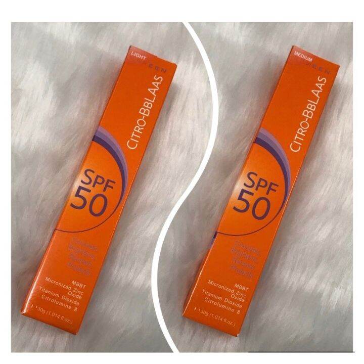 Citro Bblaas Citrobblaas SPF 50 sunscreen Light and Medium 30g | Lazada PH