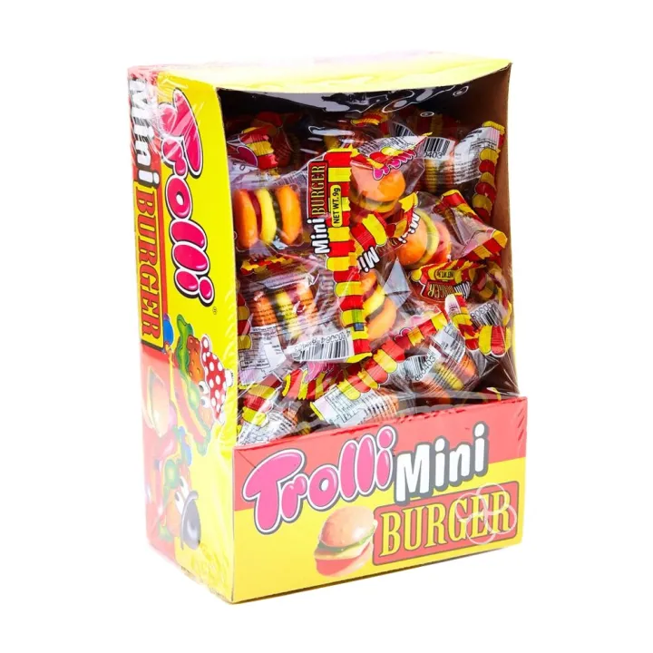 Trolli Mini Burger Gummy Candy 540g | Lazada PH