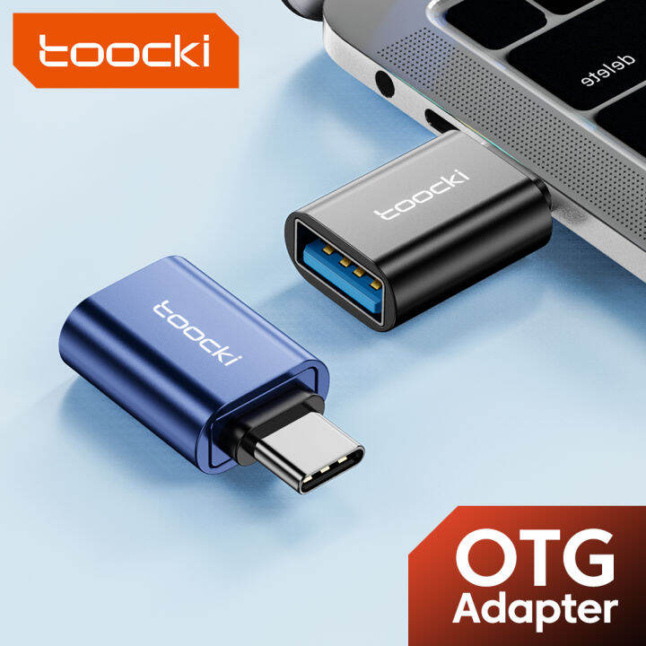 Toocki USB3.0 C-type OTG adapter converts Micro USB C to C-type female ...
