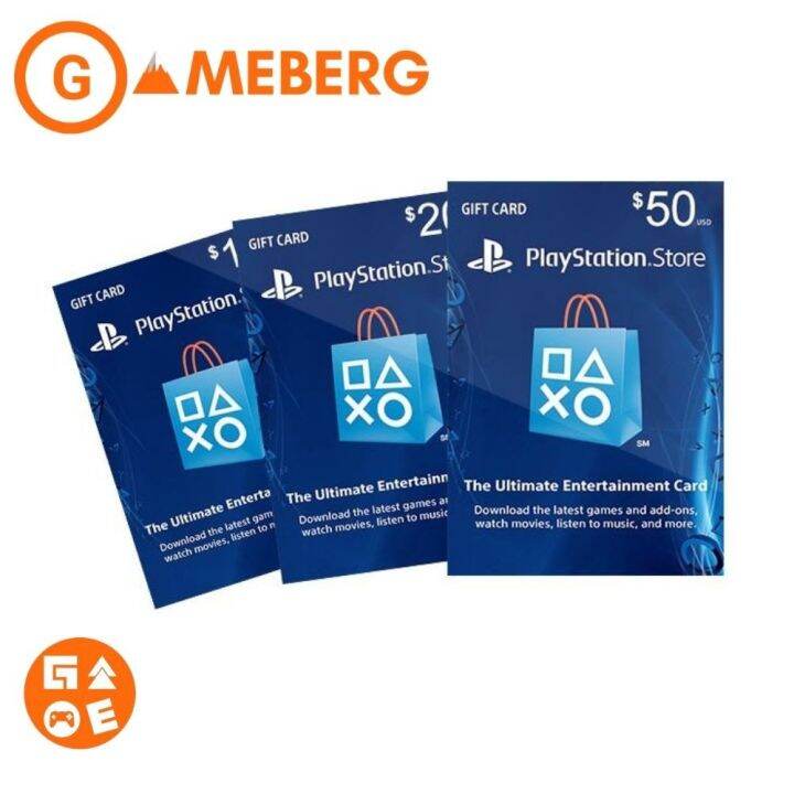 PSN Playstation Network Gift Codes HK/US/SG | Lazada PH