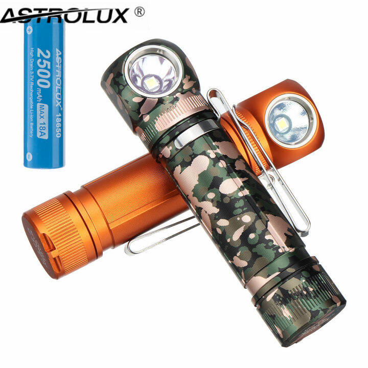 Astrolux HL02 SFS80 1600lm 210m L-shape Flashlight LED Headlamp 18650/ ...