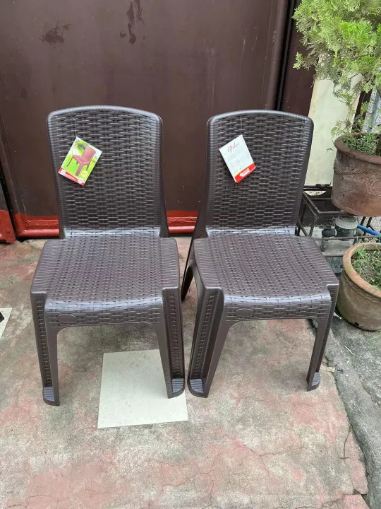 jolly alpha rattan chair set of 2pcs | Lazada PH