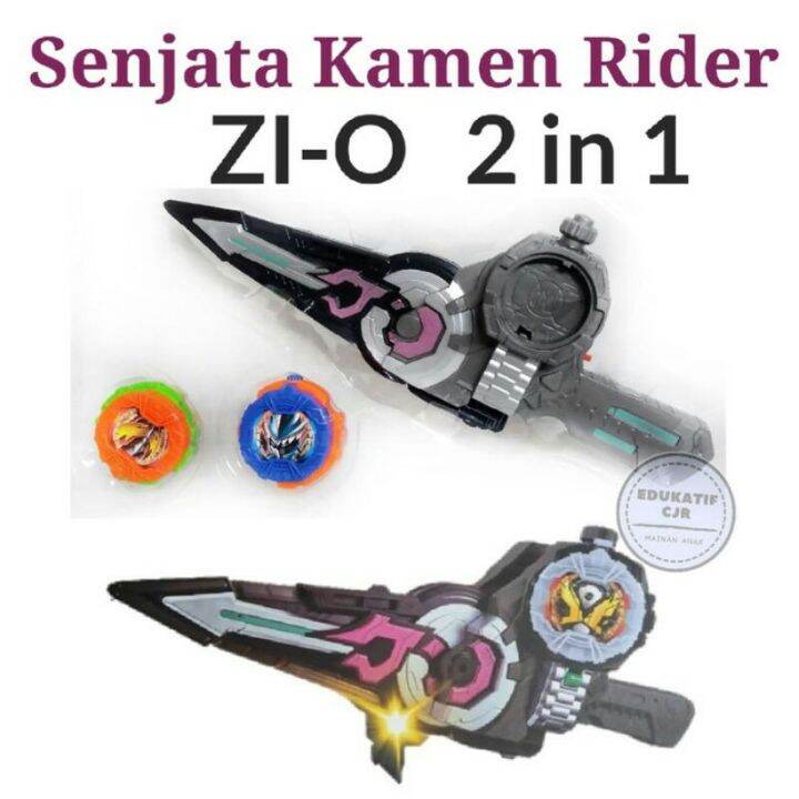 Mainan Anak Senjata Pedang Kamen Rider ZI-O HF003-4 Pistol Kamen Rider ...