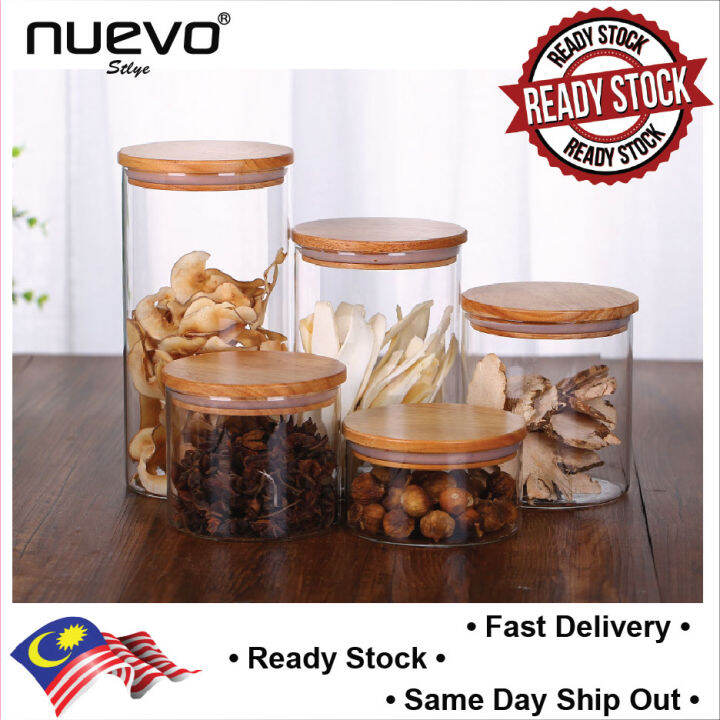 Transparent Air tight Food Container 透明气密食品罐 Bekas Makanan Kedap Udara ...