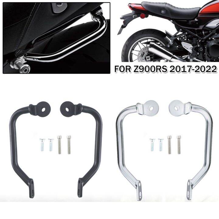 Motorcycle Rear Seat Rack Passenger Shelf Handle Grab Bar Rail For ...