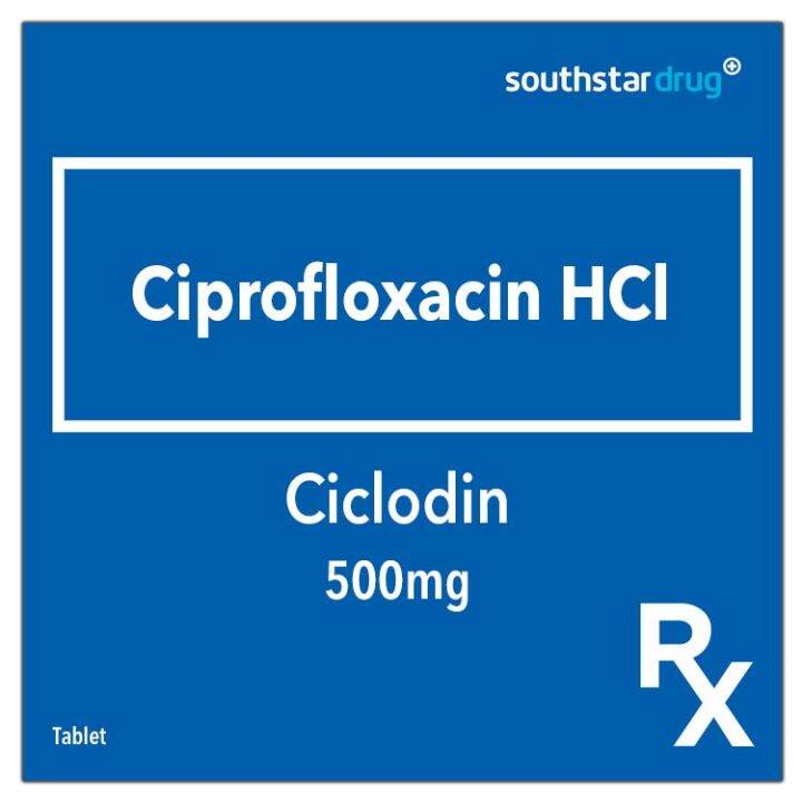 Rx: Ciclodin 500mg Tablet | Lazada PH