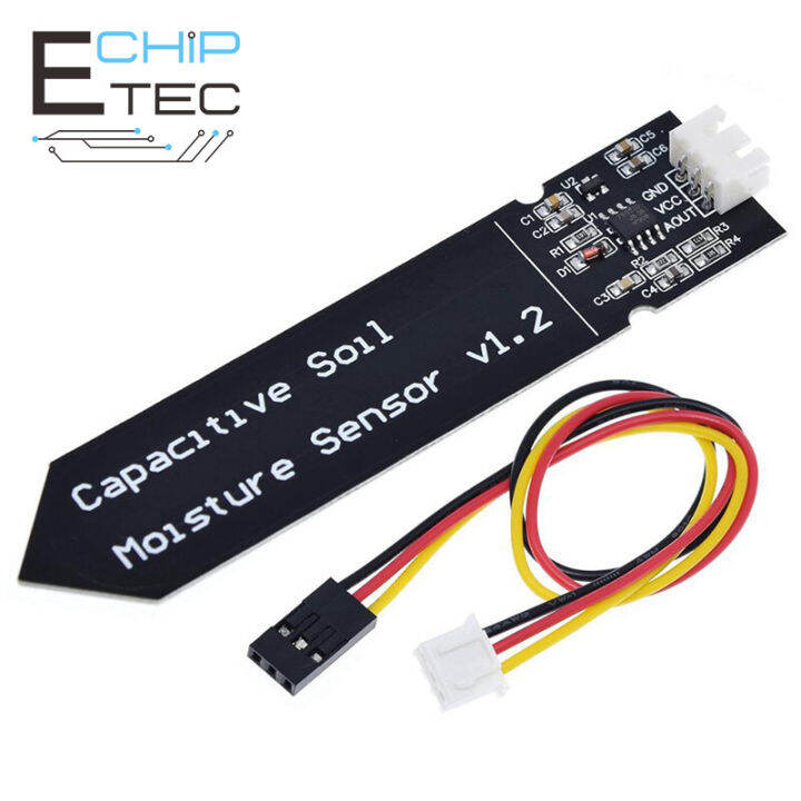 1PCS Capacitive soil moisture sensor Corrosion Resistant wide voltage ...