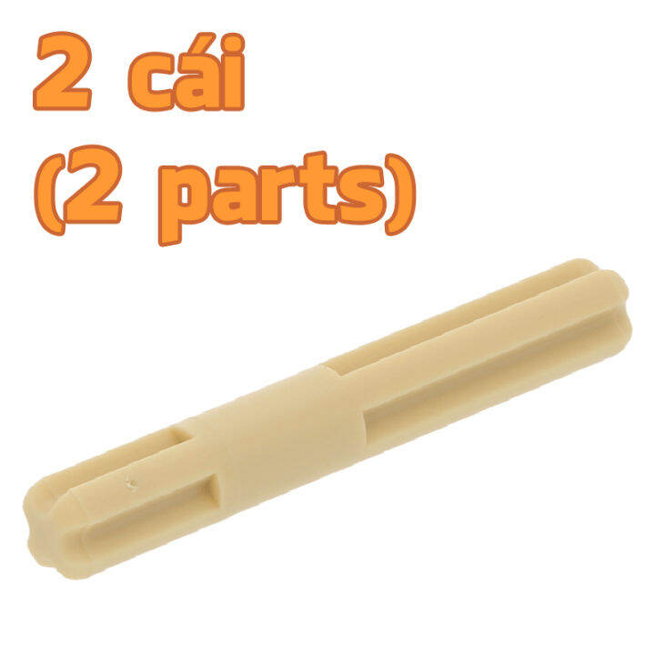 [2 Cái] LEGO Technic Tan Axle 4 with Center Stop ID 4666999 99008 ...