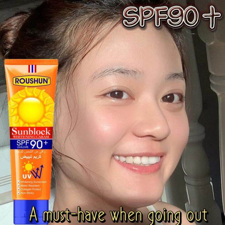 Whitening Lotion with SPF 90 Sunscreen Face and Body Lotion Skin Care spf lotion intense ...