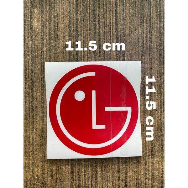 Cutting sticker Logo AC LG ukuran 11.5 cm x 11.5 cm | Lazada Indonesia