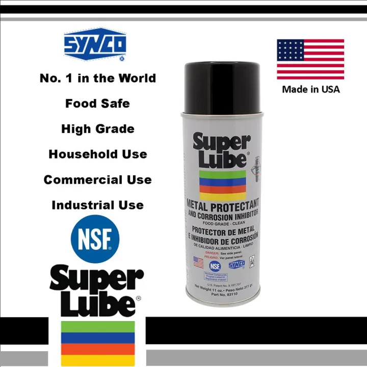 )l$Super Lube Metal Protectant Spray Corrosion Inhibitor 11oz Anti rust ...