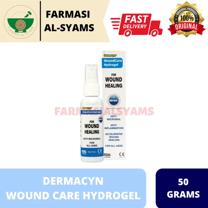 DERMACYN WOUND CARE HYDROGEL 50G | Lazada