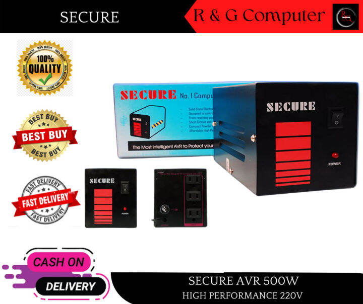 High Performance SECURE AVR | Desktop Computer AVR 500W | 220 Volts ...
