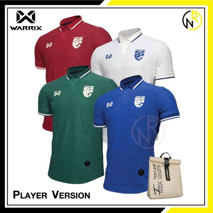 💥โล๊ะสต๊อก ของแท้ ส่งไว 💥WARRIX เสื้อแข่งขันฟุตบอลทีมชาติ 2022 สำหรับนักเตะ National Team Kit ...