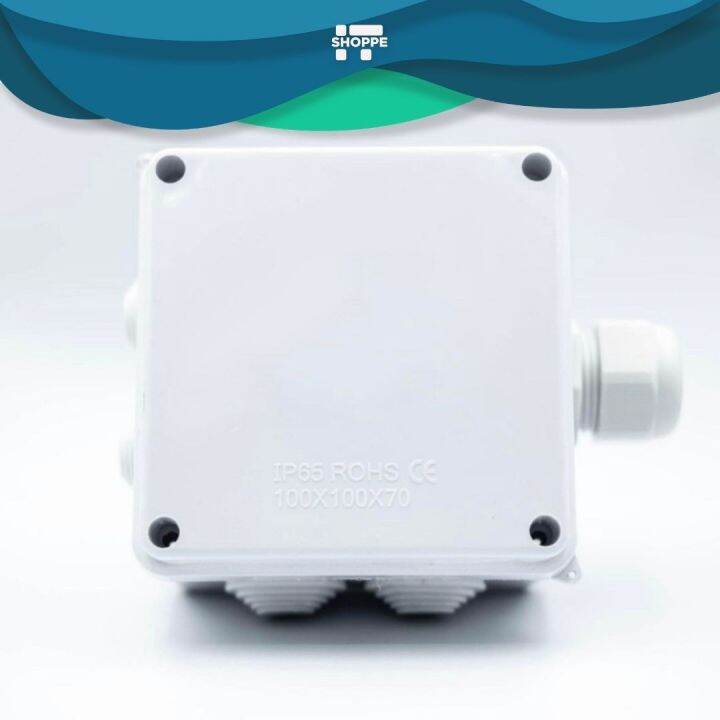 IP65 Waterproof CCTV Junction Box 100x100x70 for CCTV outdoor use PVC 1 ...