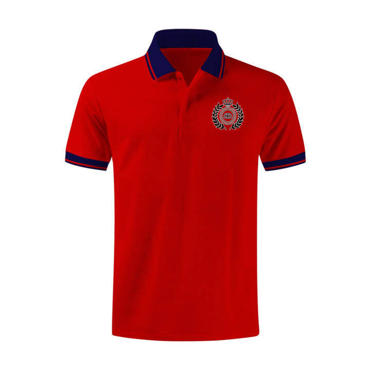 Kaos Polo Shirt Distro Logo Kiri BB Sablon Print Digital / Kaos Kerah ...