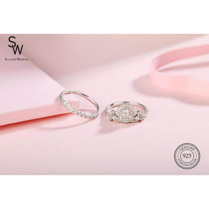 Silverworks R6405 2 in 1 Princess Ariel Ring - Disney Princess Collection | Lazada PH