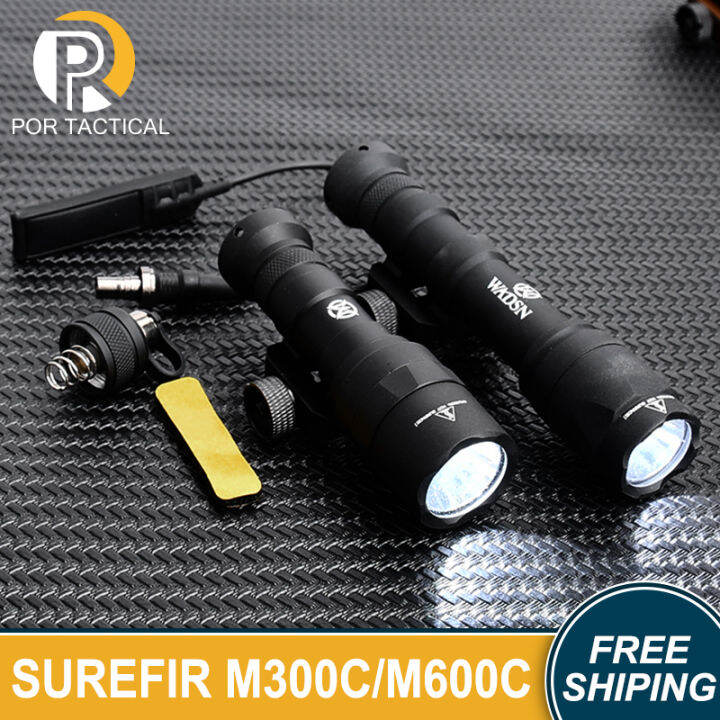Surefir M600 M600C M300 Tacitcal Weapon Flashlight WADSN M600C Mini ...