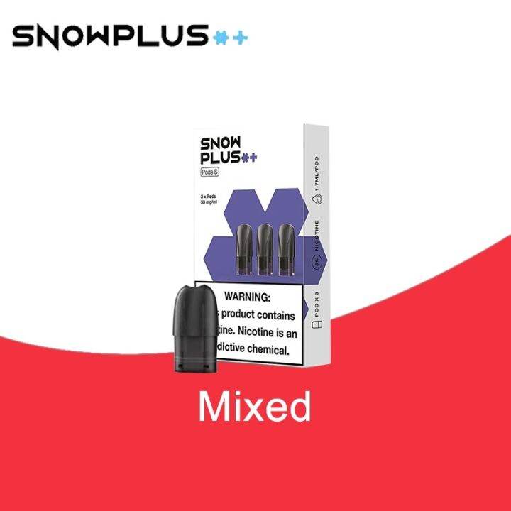 Snowplus pods snow plus 3in1 GEN 3 snowplus pods Authentic 16 flavors ...