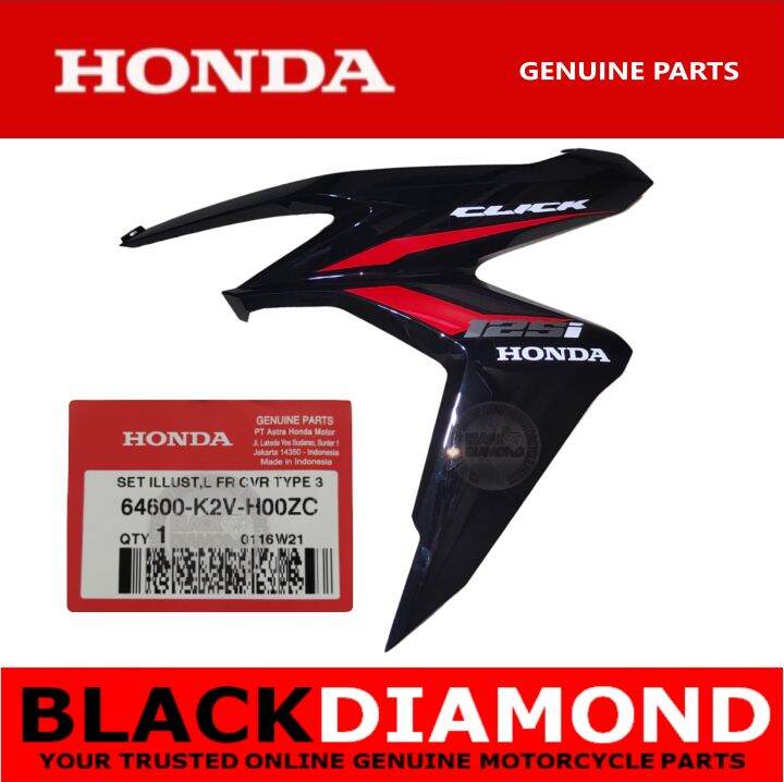 JOEY - ORIGINAL HONDA CLICK 125i V2 GAME CHANGER | FRONT SIDE COVER ...