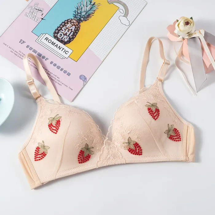 ชุดชั้นในเซ็กซี่ บราไร้โครง New บราไร้โครงเพื่อ สุขภาพ บราไม่มีโครง ทรง ชุดชั้นในสีเรียบ เสื้อใน ...