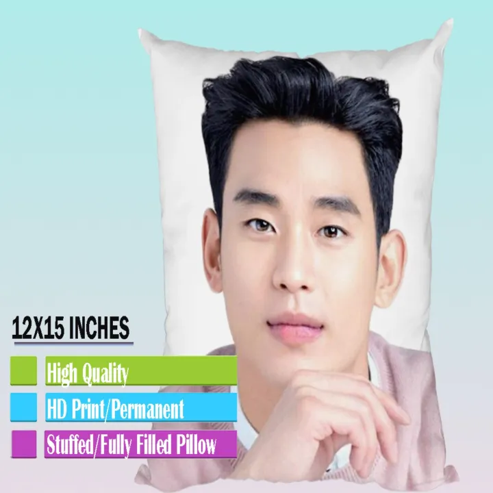 Hallyuness Kim Soo Hyun Pillow 12 X 15 inches KSH_0001 | Lazada PH