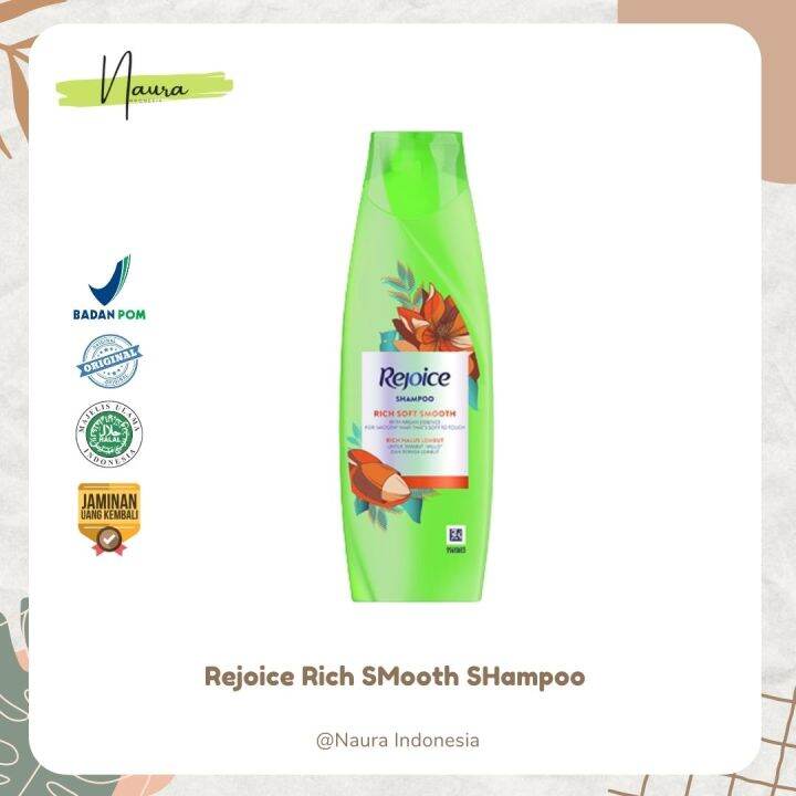 Rejoice Shampoo Rich Soft Smooth (3 Ukuran) | Lazada Indonesia