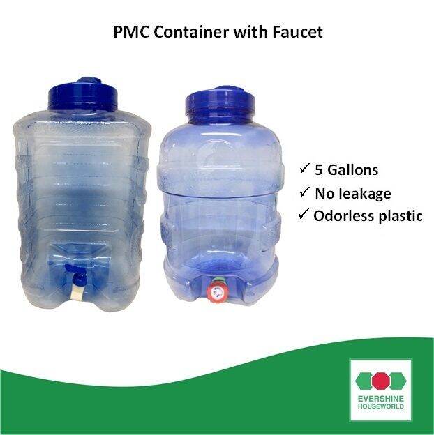 PMC 5 GALLONS CONTAINER WITH FAUCET | Lazada PH