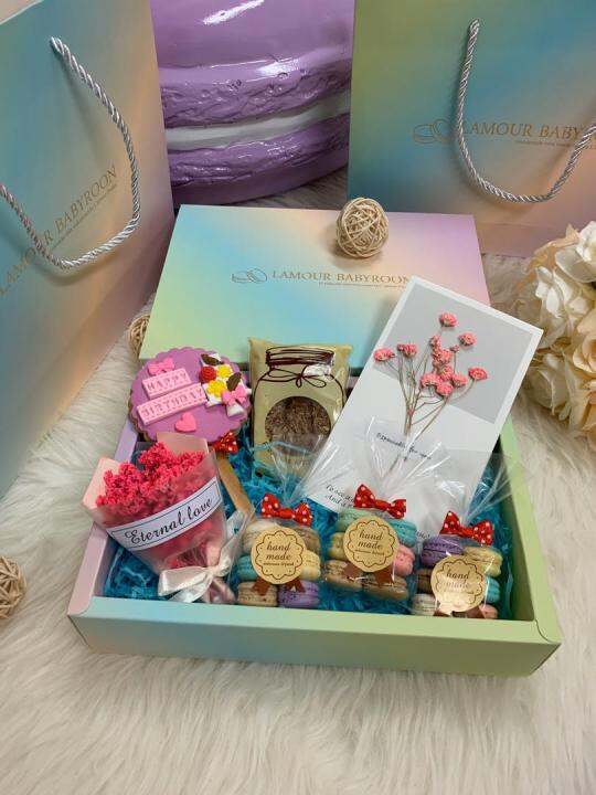 [Kuih Raya] Mini Macaroon Gift Box- Small | Lazada