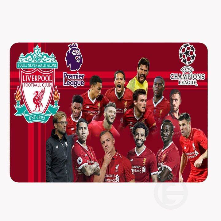 Liverpools Fc Champions Premier League Poster Tin Sign Merchandise Wall ...