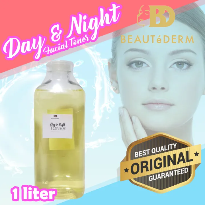 BEAUTeDERM Day & Night Facial Toner 1liter | Lazada PH