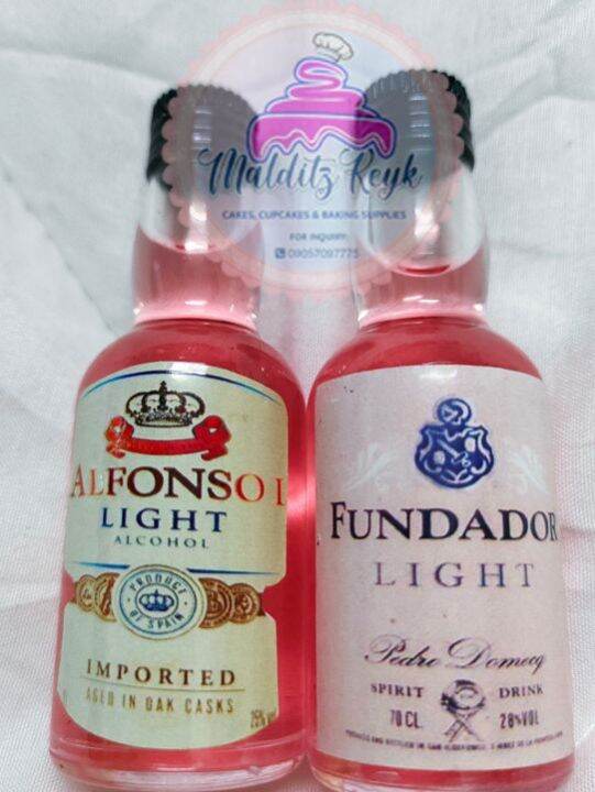 Alfonso Light / Fundador Light / Emperador Light / Beer / Liquor Cake ...