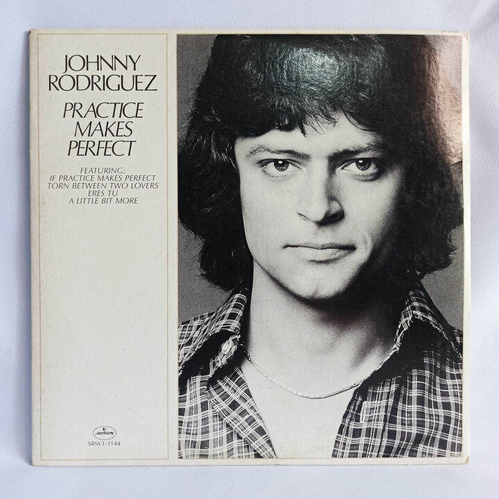 Johnny Rodriguez - Practice Makes Perfect - Vinyl Record Plaka Country ...