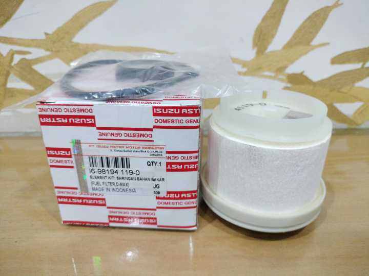 filter solar d-max 4jk1 mu-x (isuzu) | Lazada Indonesia