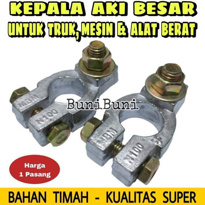 Kepala Aki Mobil Besar Bahan Timah Tebal Untuk Truk & Alat Berat ...
