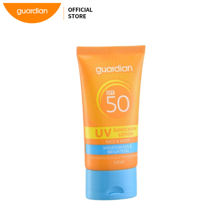 Guardian Face and Body Uv Sunscreen Lotion Spf50 50ml | Lazada