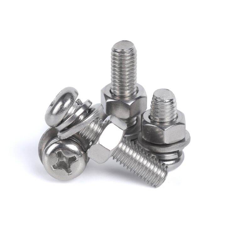 304 Stainless Steel Phillips Screws Bolts 304 Stainless Steel Pan Head ...