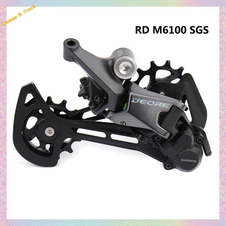 DEORE M6100 12 speed Groupset SL M6100 Shift Lever + RD M6100 SGS Rear Derailleur 12s mountain ...