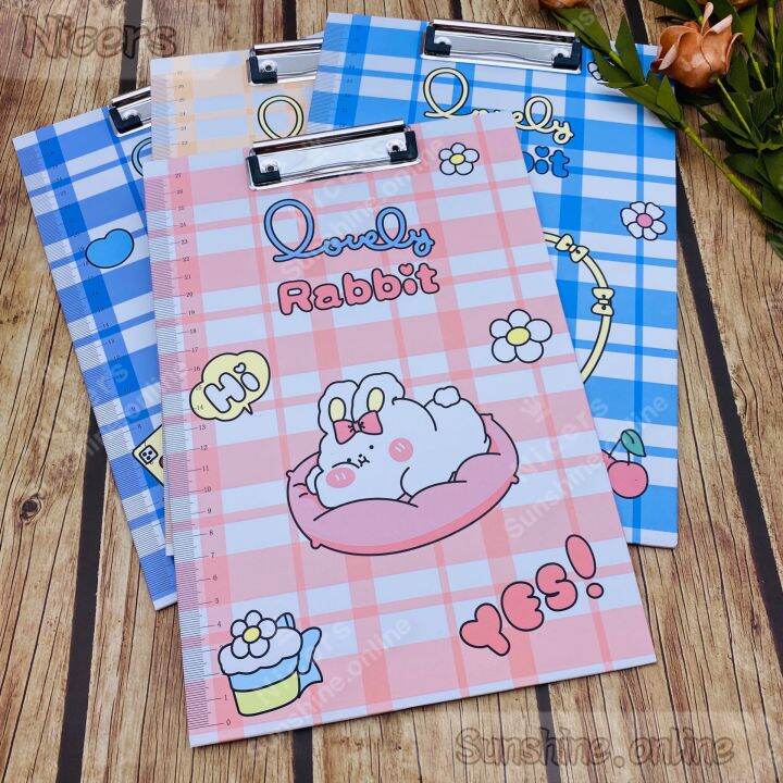 Lovely Rabbit A4 SIZE (316*221mm) Clip Board | Lazada PH